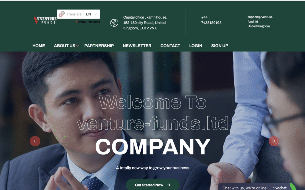 Venture-Funds.ltd Review: Key Scam Warnings Exposed | Bridge Reclaim ...