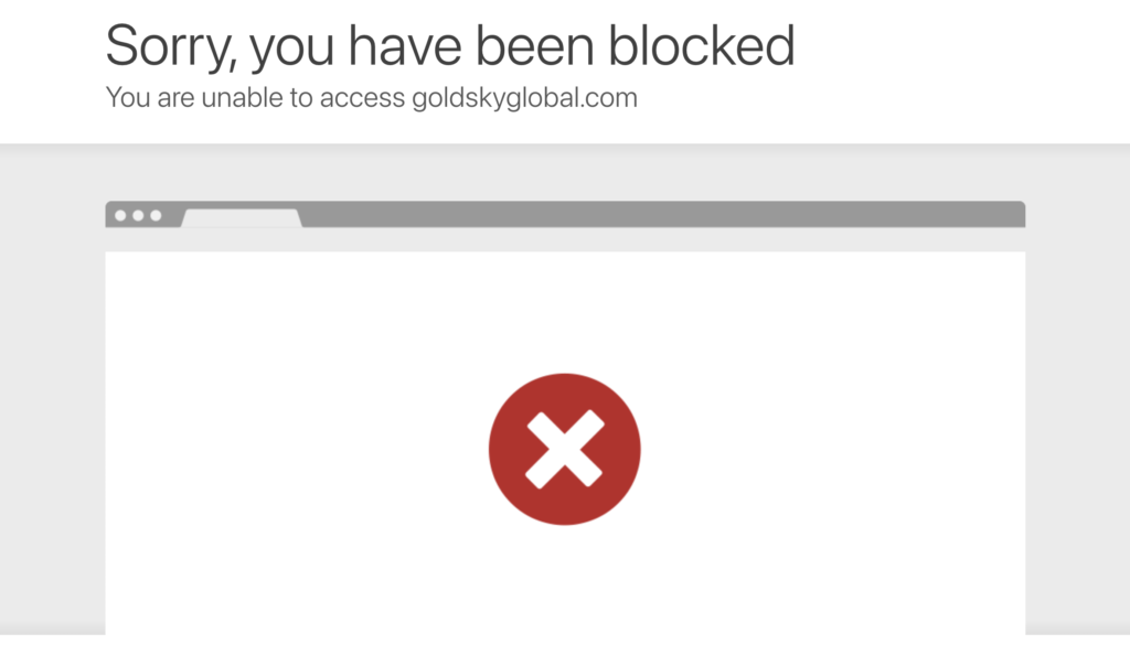 goldskyglobal.com Analysis: Unsafe Platform | Bridge Reclaim Limited