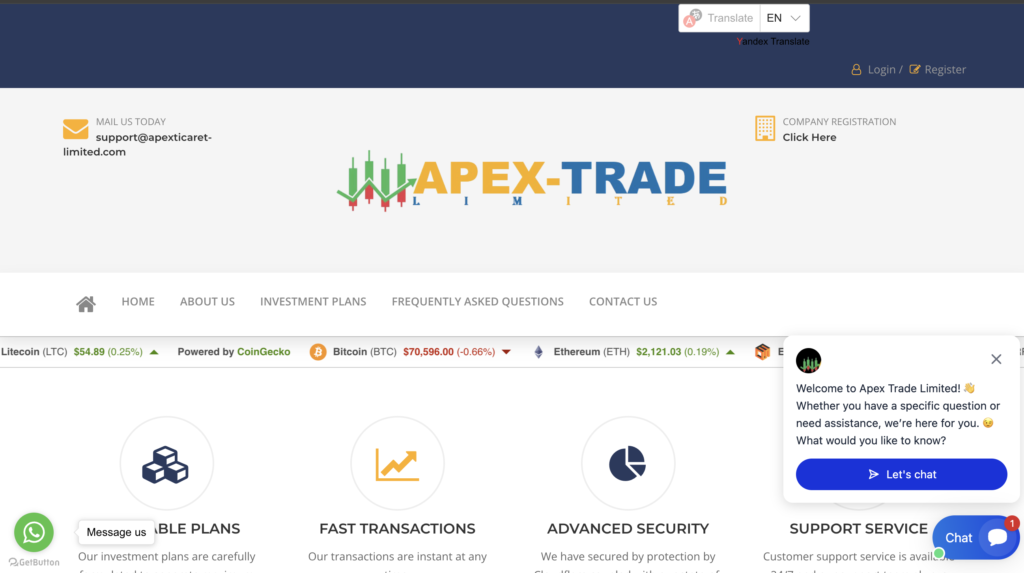 Apexticaret-Limited Platform Breakdown | Bridge Reclaim Limited